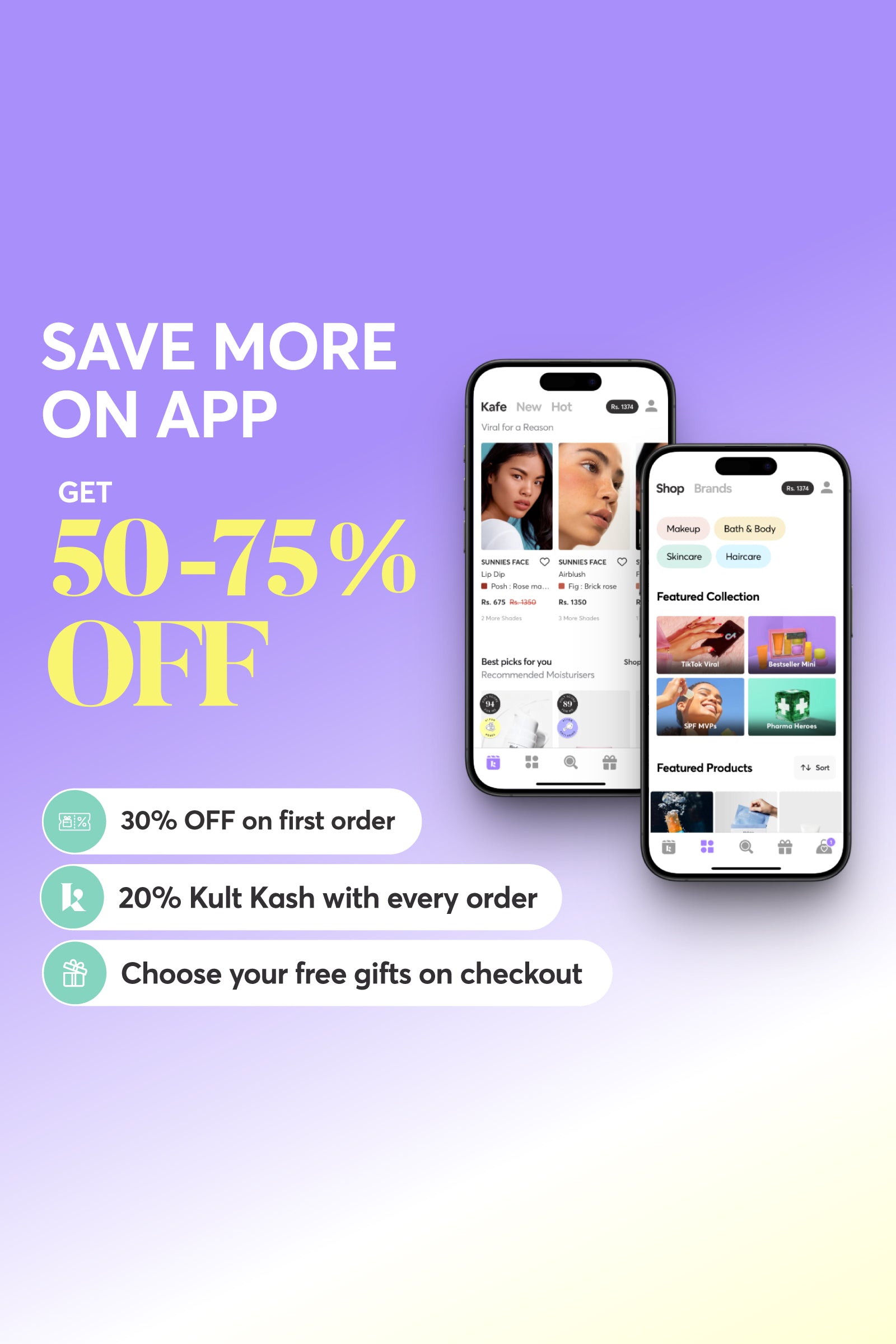 Premium Beauty & Skincare Shopping | Flat 25% Off | Free Shipping – Kult